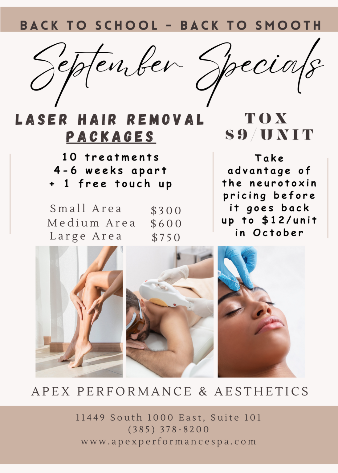 Apex Performance Med Spa in Sandy, UT | Aesthetic Experts